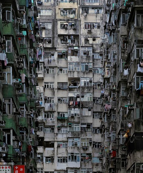 Hong Kong photo textures // Michael Wolf – Feel Desain | your daily ...