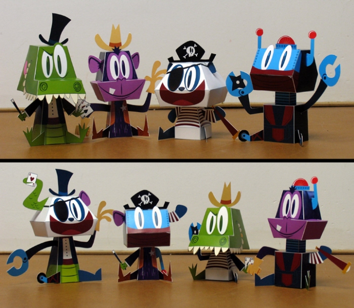 The Custom Paper Toys – Feel Desain | your daily dose of creativity