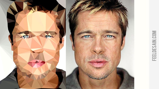 Polygonal PORTRAITS | FEEL DESAIN – Feel Desain | your daily dose of ...