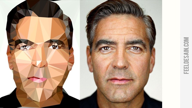 Polygonal PORTRAITS | FEEL DESAIN – Feel Desain | your daily dose of ...
