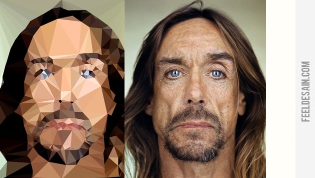 Polygonal PORTRAITS | FEEL DESAIN – Feel Desain | your daily dose of ...