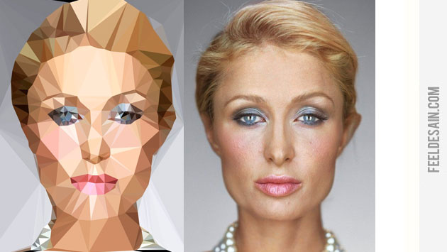 Polygonal PORTRAITS | FEEL DESAIN – Feel Desain | your daily dose of ...