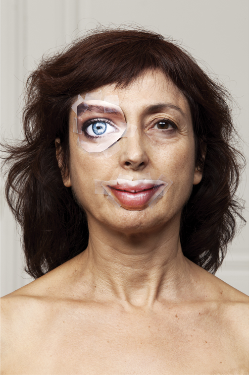 Portraits Of Faces Pasted With Magazine Features – Feel Desain | your ...