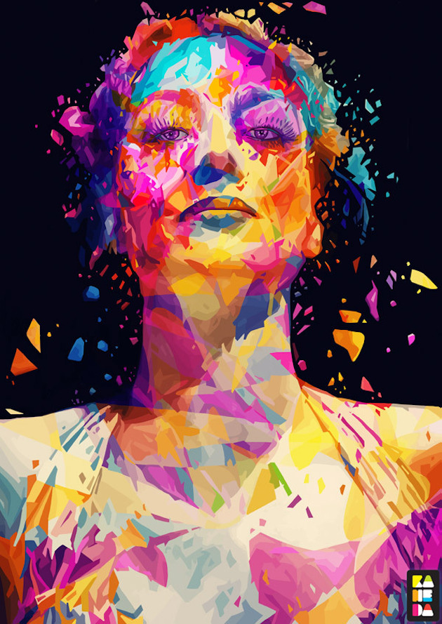 Colorful portraits | Alessandro Pautasso – Feel Desain | your daily ...