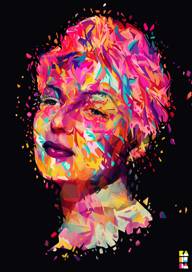 Colorful portraits | Alessandro Pautasso – Feel Desain | your daily ...