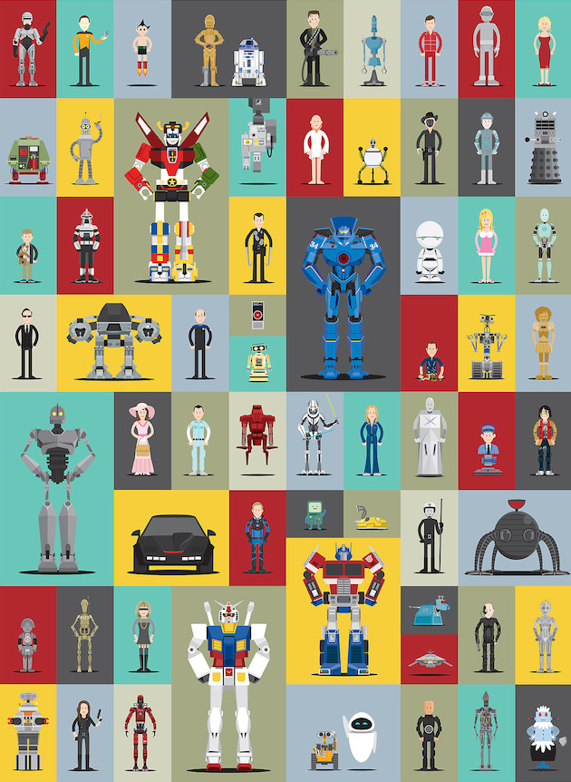 The 66 most iconic robot – Feel Desain | your daily dose of creativity