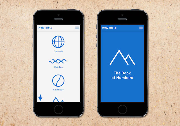 Design Studio Reimagines The Bible As An App – Feel Desain | your daily ...