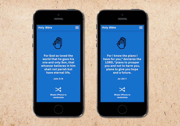 Design Studio Reimagines The Bible As An App – Feel Desain | your daily ...
