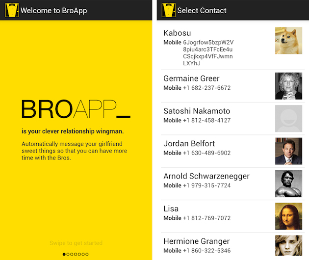 BroApp: your clever relationship wingman – Feel Desain | your daily ...