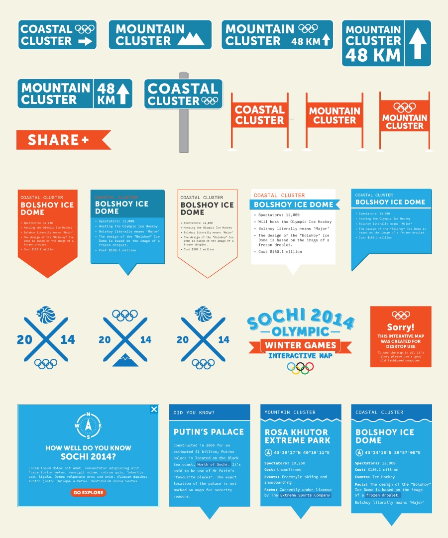 Interactive map of the Sochi Winter Olympics – Feel Desain | your daily ...