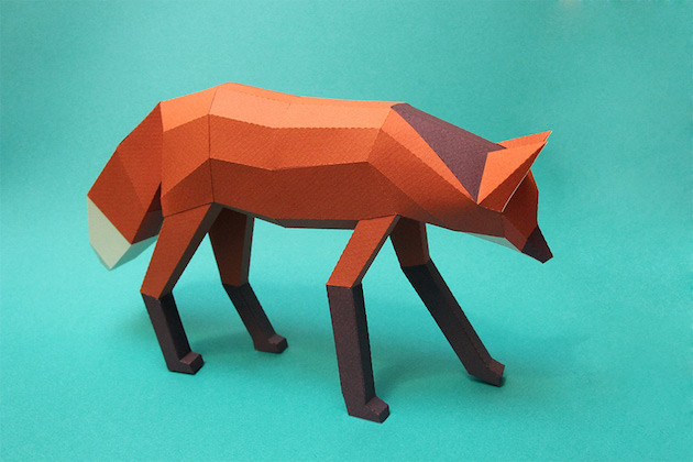 Geometric Paper Animals Sculptures | Estudio Guardabosques – Feel ...