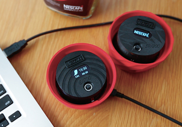 3D-Printed Coffee Jar Lid and Alarm Clock | Nescafé – Feel Desain ...