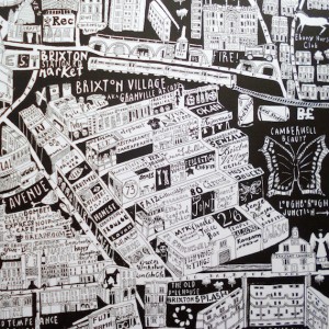 Intricate hand-drawn maps | Caroline Harper – Feel Desain | your daily ...