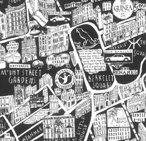 Intricate hand-drawn maps | Caroline Harper – Feel Desain | your daily ...