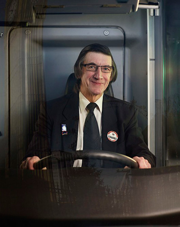 London’s bus drivers portraits | Joel Devlin – Feel Desain | your daily ...