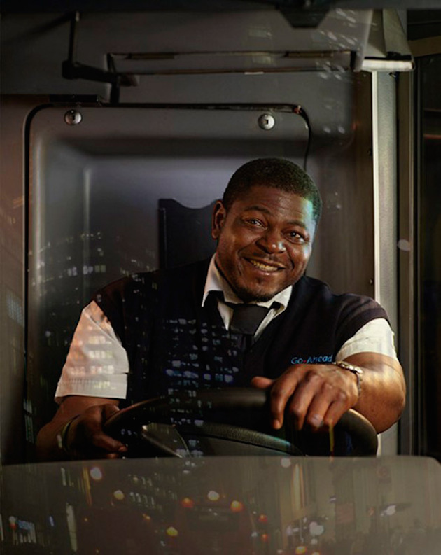 London’s bus drivers portraits | Joel Devlin – Feel Desain | your daily ...