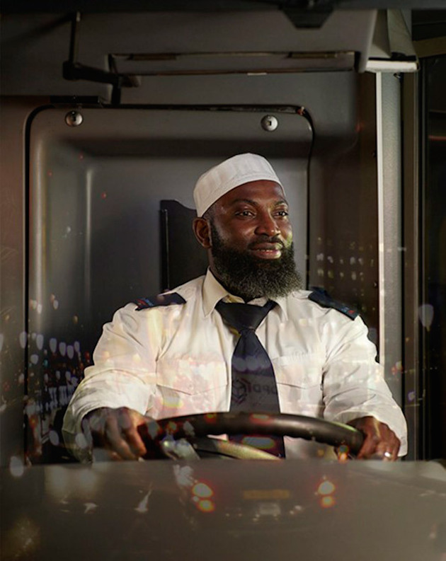 London’s bus drivers portraits | Joel Devlin – Feel Desain | your daily ...