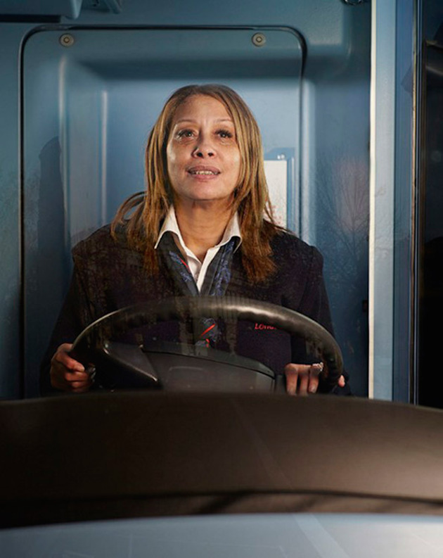 London’s bus drivers portraits | Joel Devlin – Feel Desain | your daily ...