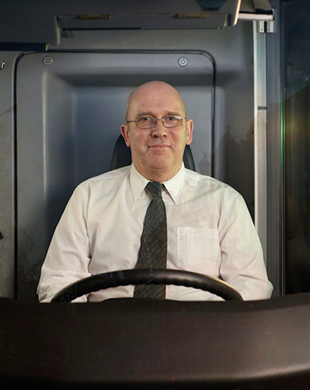 London’s bus drivers portraits | Joel Devlin – Feel Desain | your daily ...
