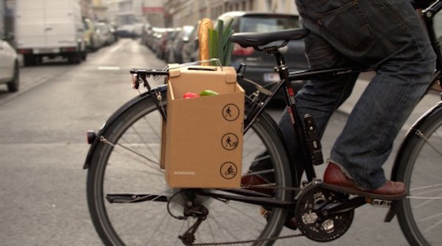 Cardboard Bike Carrier | Packtasche – Feel Desain | your daily dose of ...