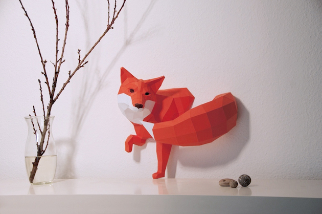 Paper Craft Animals | PaperWolf – Feel Desain | your daily dose of ...
