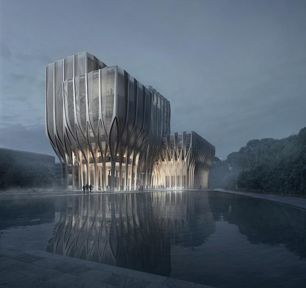 Sleuk Rith Institute | Zaha Hadid – Feel Desain | your daily dose of ...