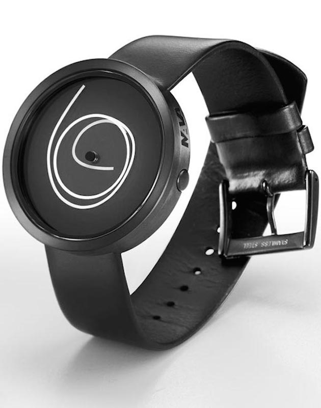 A watch with ‘Squiggly’ hands | Ora Unica – Feel Desain | your daily ...