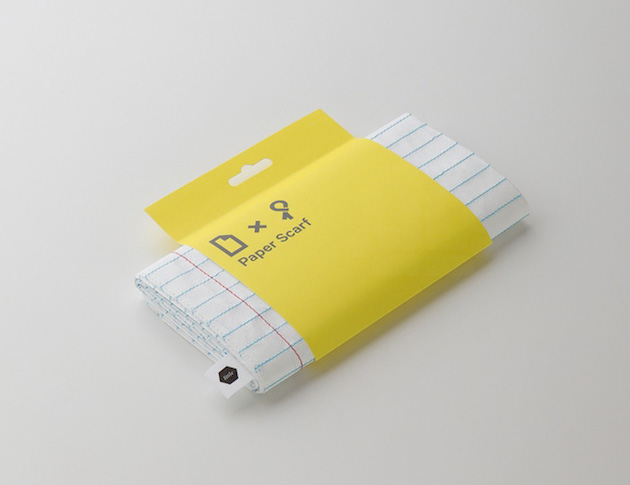 Paper Scarf | Little Factory – Feel Desain | your daily dose of creativity