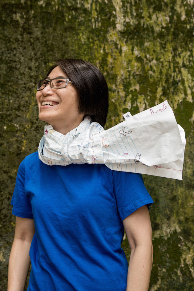 Paper Scarf | Little Factory – Feel Desain | your daily dose of creativity