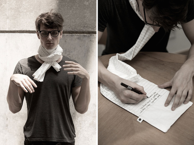 Paper Scarf | Little Factory – Feel Desain | your daily dose of creativity