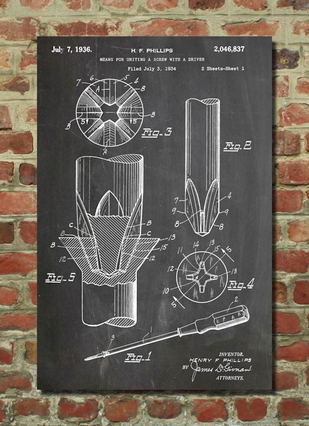 Posters of historical inventions | Patent Prints – Feel Desain | your ...