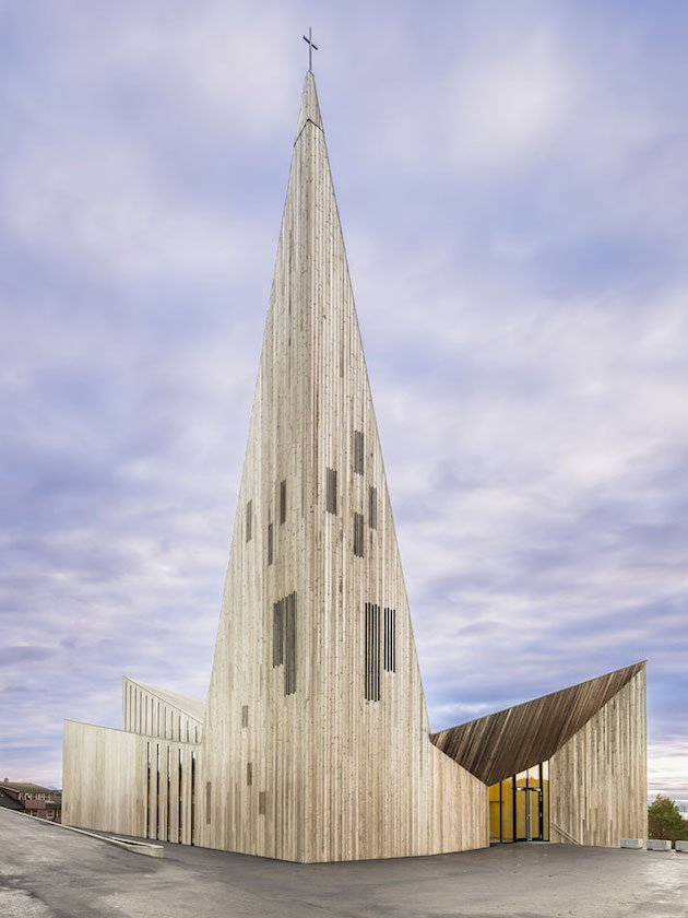 Futuristic Norwegian Church | Reiulf Ramstad Arkitekter – Feel Desain ...
