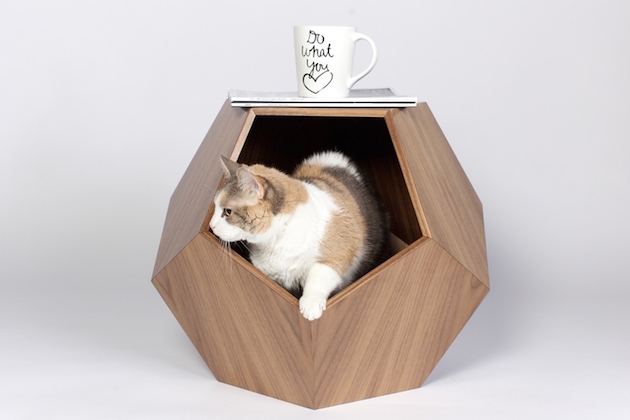 Geometric pet bed | Pup & Kit – Feel Desain | your daily dose of creativity