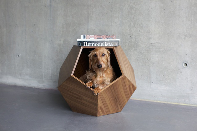 Geometric pet bed | Pup & Kit – Feel Desain | your daily dose of creativity