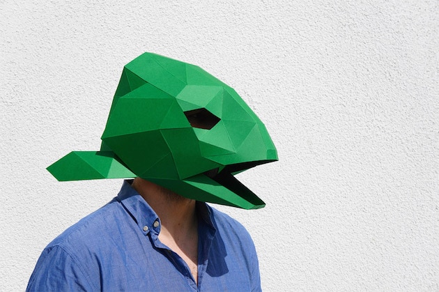 Geometric Halloween Masks | Wintercroft – Feel Desain | your daily dose ...