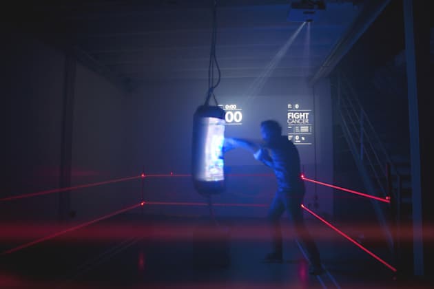 INTERACTIVE PUNCHING BAG TO FIGHT CANCER |MEDIA MONKS – Feel Desain ...