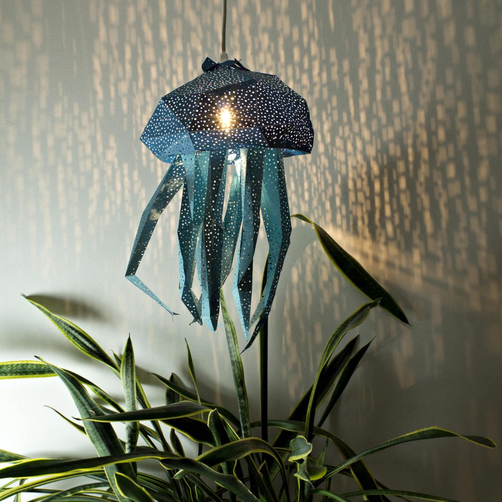 The acquatic life represented in this handcrafted light series – Feel ...