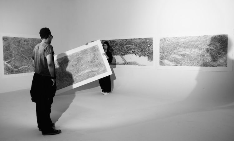 Artist displays detailed pen drawings of all 69 UK Cities – Feel Desain ...