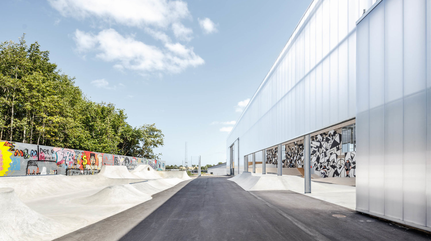 Abandoned Factory Becomes A Skatepark And Youth Centre In Denmark ...