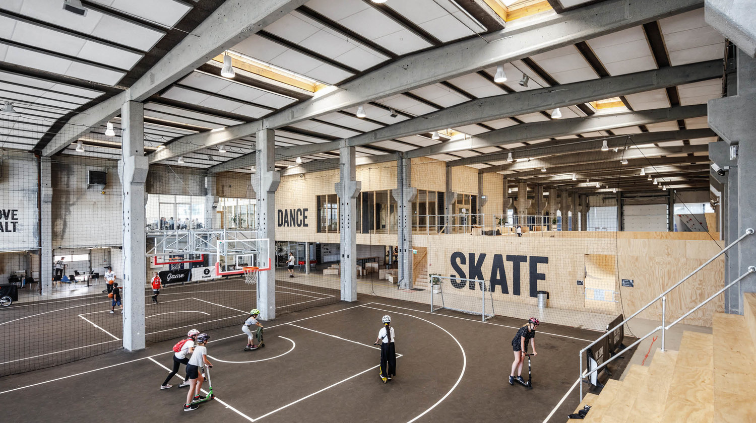 Abandoned Factory Becomes A Skatepark And Youth Centre In Denmark ...