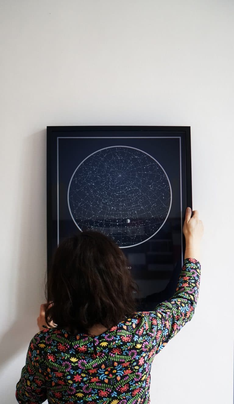 The Night Sky Poster – Feel Desain | your daily dose of creativity